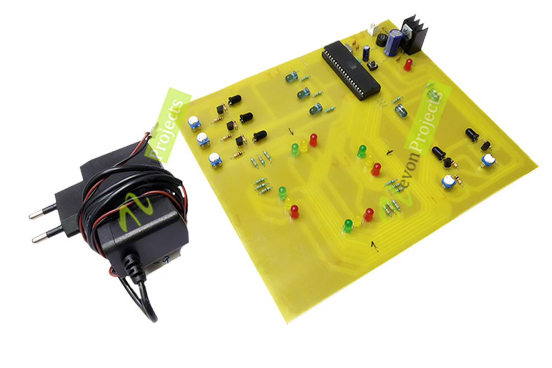 IR Based Traffic Density Detection And Signal Adjustment