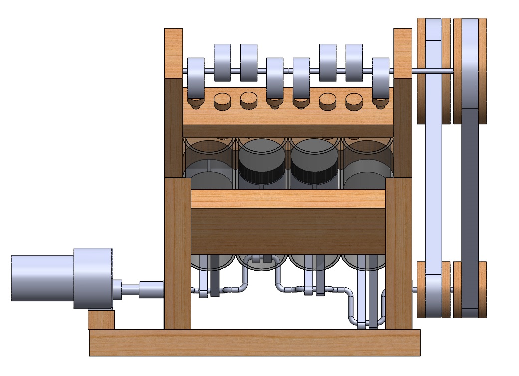 V8发动机| Nevon项目设计与制造